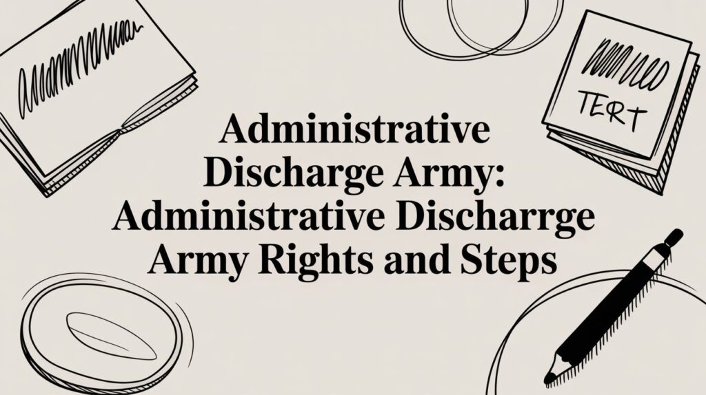Administrative Discharge Army: Administrative Discharge Army Rights And ...